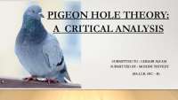 Pigeon Hole Theory (Concepts, 2 theories, criticism) | Slides Law of ...