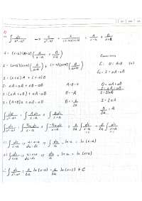 Solución de ejercicios de integrales - Docsity