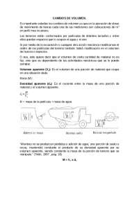 CAMBIOS DE VOLUMEN - Docsity