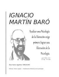 Resumen y biografia sobre ignacio Martin Baró | Apuntes de Psicología ...