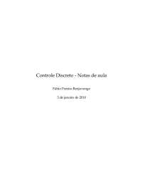 Controle Discreto - Controle digital - Docsity