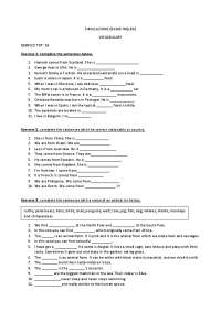 Simulazione esame di recupero di prima superiore, esercizi di rinforzo ...