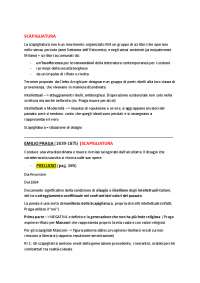 Il movimento della scapigliatura e Emilio Praga - Docsity