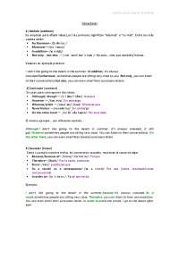 Conectores para writting B1 - Docsity