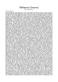 Sintesi Kermode - Shakespeare’s Language (Introduction, Richard III ...