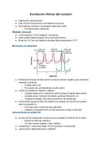Capítulo 10, contractibilidad cardiaca - Docsity