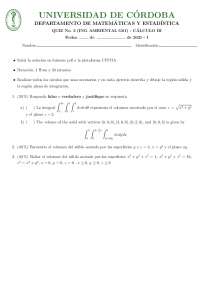 Ejercicios propuestos para resolver - Docsity