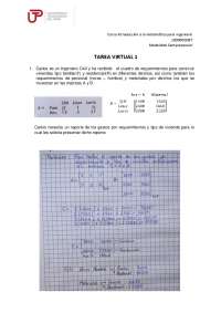 EJERCICIOS DE MATRICES - Docsity