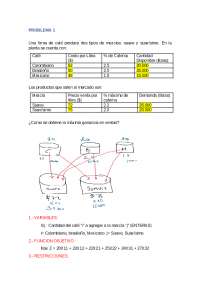 Ejercicio resuelto de investigación de operaciones 315 - Docsity