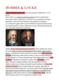Hobbes, Locke, Rousseau, Montesquieu - Docsity