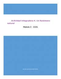 Actividad integradora - Docsity