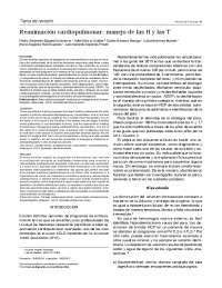 5H y 5T Causas reversibles de paro cardiorrespiratorio. | Monografías ...