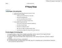 Information Technology ALEVEL A2 Theory - Docsity
