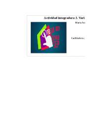 Modulo 19 Actividad integradora 4 | Diapositivas de Biología | Docsity