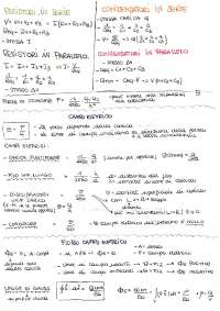 Formulario schematico di fisica B(elettromagnetismo) | Schemi e mappe concettuali di Fisica ...