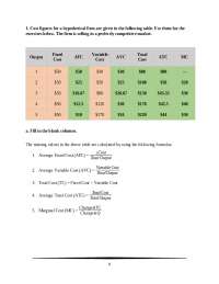Economics Assignments - Docsity