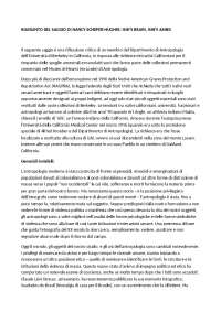 RIASSUNTO COMPLETO DELL'ARTICOLO DI SHEPER-HUGES: ISHI'S BRAIN, ISHI'S ...