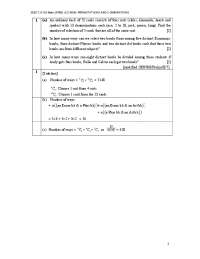 Permutation and combination - Docsity