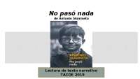 Ejercicios no paso nada | Ejercicios de Lengua y Literatura | Docsity