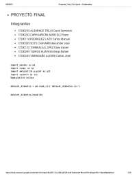 ¨Proyecto Final del curso de Inteligencia Artificial | Ejercicios de Inteligencia Artificial ...