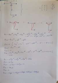 Esercizi di Dinamica sulle matrici di rigidezza e delle masse - Docsity