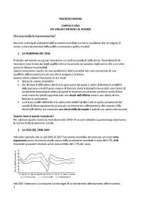 Macroeconomia primo modulo - Docsity