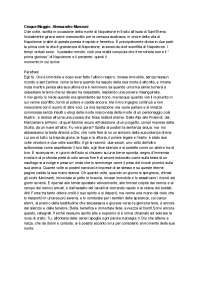 Parafrasi ed analisi di cinque maggio | Esercizi di Italiano - Docsity