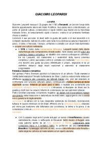 Appunti su Giacomo Leopardi, le opere, il pensiero e la poetica - Docsity