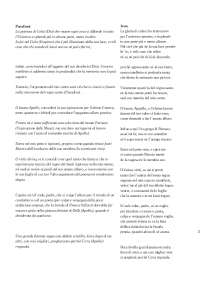 Il primo canto della Divina Commedia di Dante Alighieri - Docsity