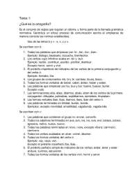 ¿Qué es la ortografia? - Docsity