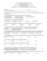 Examen lavado de manos | Guías, Proyectos, Investigaciones de Enfermería - Docsity