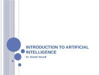 Artificial intelligence - Docsity