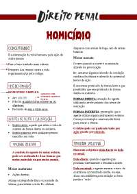 Homicidio simples - direito penal ( parte especial) | Resumos Direito ...
