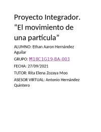 Proyecto integrador semana 4 modulo 18 - Docsity