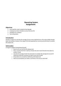 Operating System Threads - Docsity