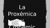Presentación de Proxemia y Cronémia. | Diapositivas de Lengua y ...
