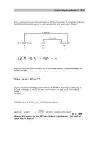 Matematicas 4 eso aplicadas ejercicios para practica - Docsity