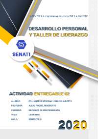 TAREAS ENTREGABLES DE SENATI - Docsity