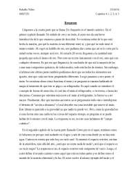 Resumen del capítulo 1 de cosmos | Apuntes de Cálculo | Docsity