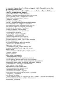 Lessico francese commerciale - Docsity