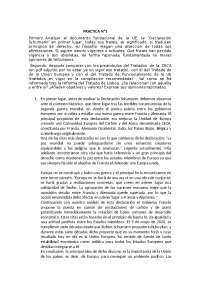 Práctica 1 Derecho Comunitario grupo online - Docsity
