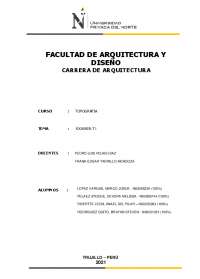 EXAMEN T1 - Concepto basico de topografia - Docsity