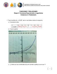 Funciones Exponencial y Logarítmica - Docsity