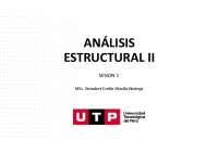 Clase sesion 1 analisis estructural | Diapositivas de Análisis Estructural - Docsity