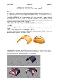Sistemi di coperture, volte e cupole - Docsity