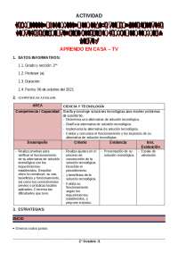 Trabajo de segundo grado - Docsity