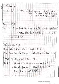 Solución Taller5. Espacio y subespacios vectoriales - Docsity