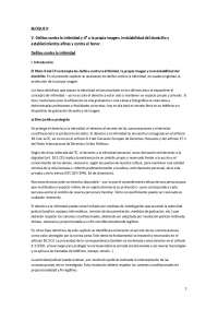 Delitos contra la intimidad - Docsity