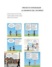 Actividad integradora La dinámica del Universo - Docsity