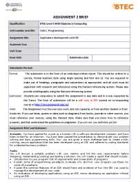 Programming Assigment 2 - 2020 - Docsity